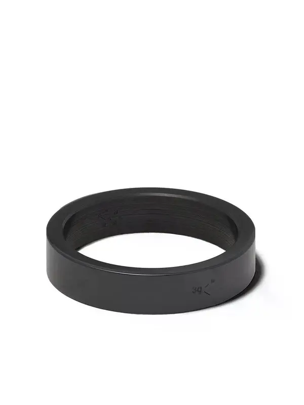 Le Gramme Le 3 Grammes Ceramic Ring - Black