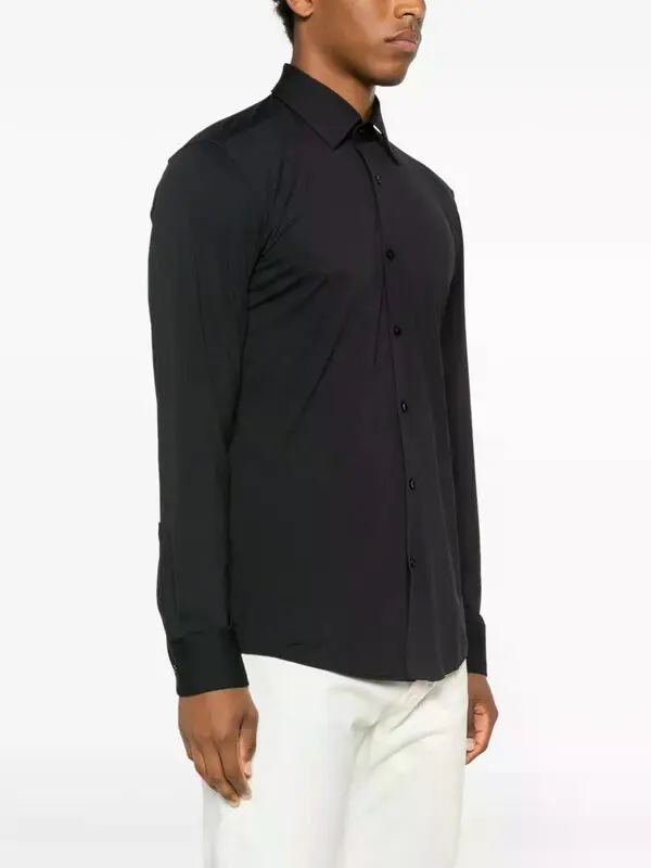 BOSS Textured-finish Shirt