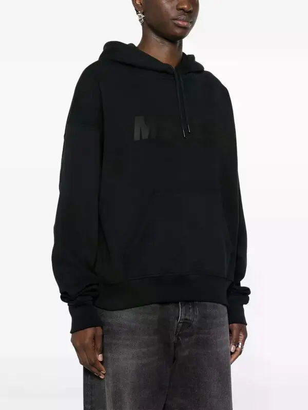MUGLER Logo-raised Hoodie