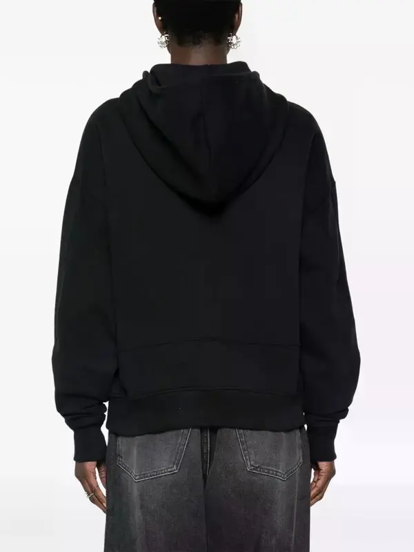 MUGLER Logo-raised Hoodie