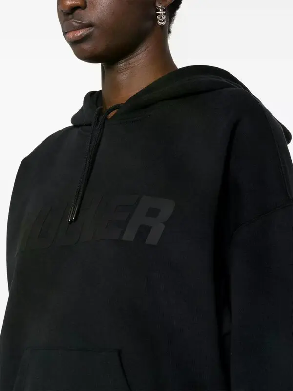 MUGLER Logo-raised Hoodie
