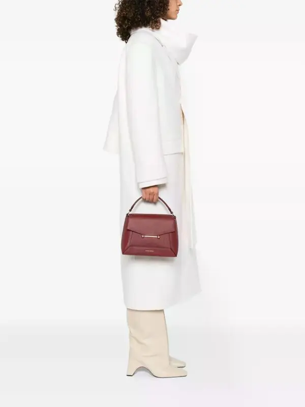Strathberry Nano Mosaic Top-handle Bag - Red