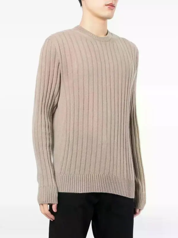 Brioni Ribbed Wool Sweater