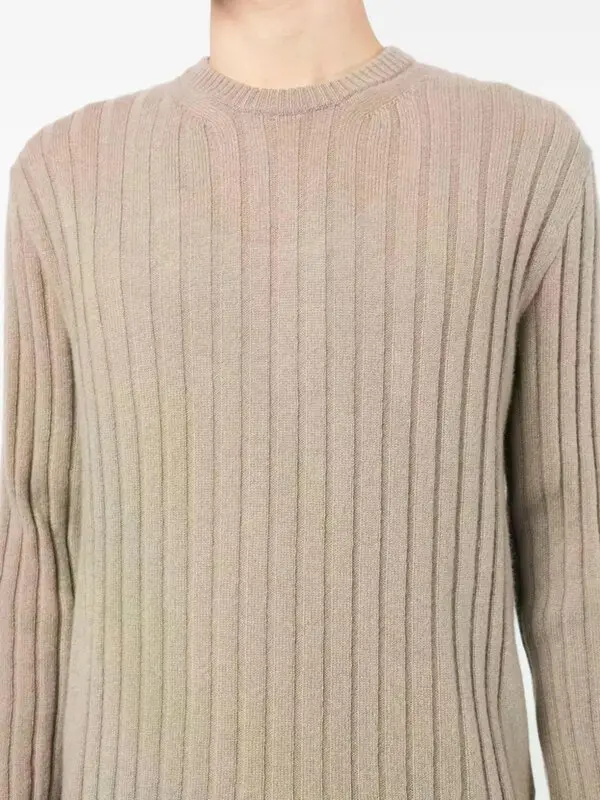 Brioni Ribbed Wool Sweater