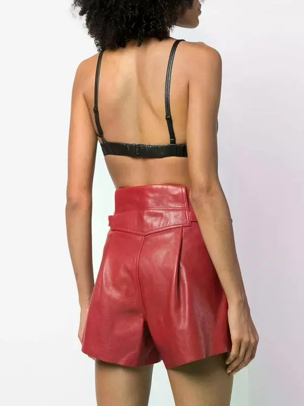 THE MANNEI Sierra Leather Bralette
