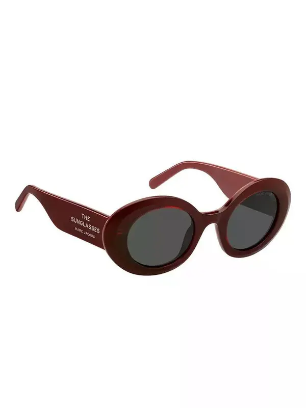 Marc Jacobs Round-frame Sunglasses - Red