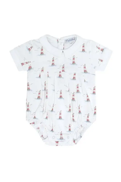 NELLAPIMA Lighthouse Print Bubblebaby - Red