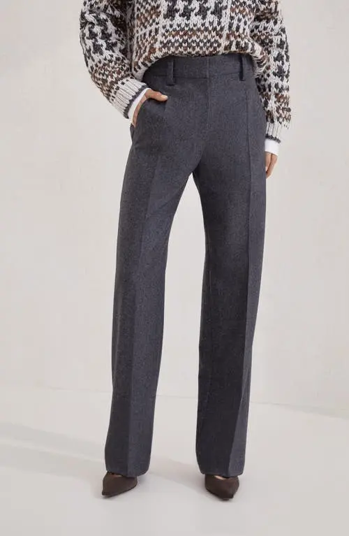 Brunello Cucinelli Straight Loose Trousers
