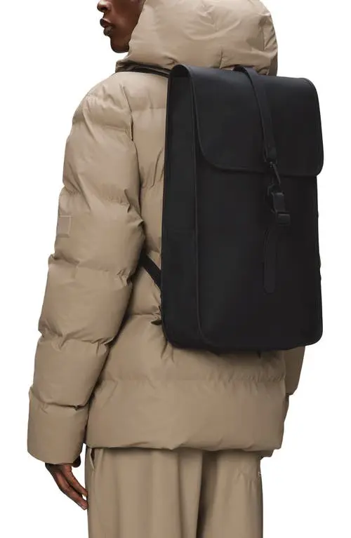 Rains Waterproof Backpack - Black