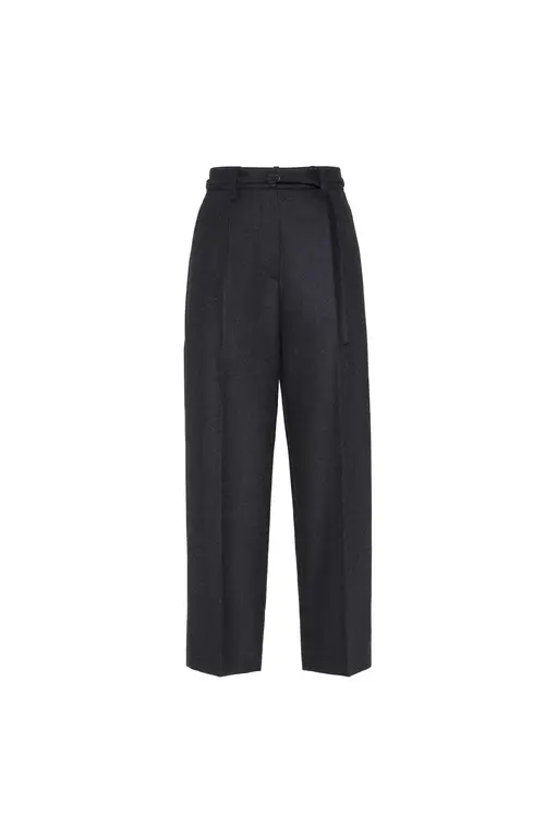 Brunello Cucinelli Straight Crop Trousers