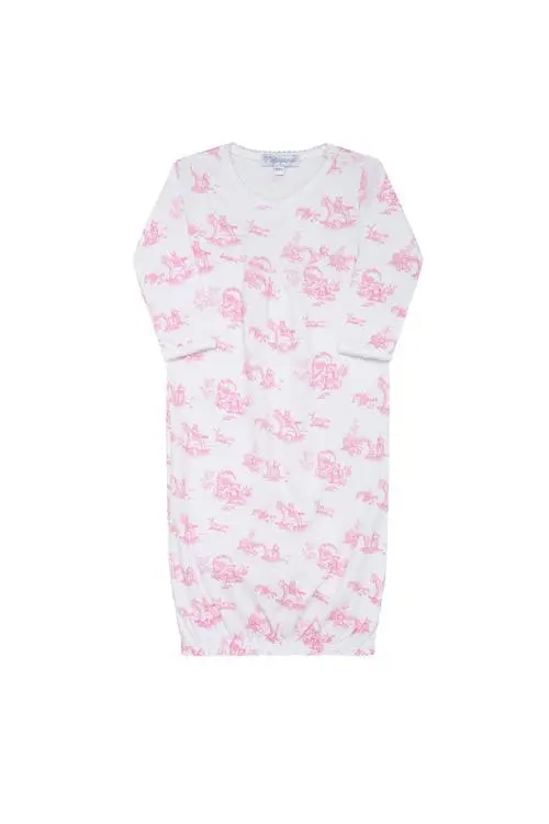 NELLAPIMA Toile Baby Gownbaby - Pink