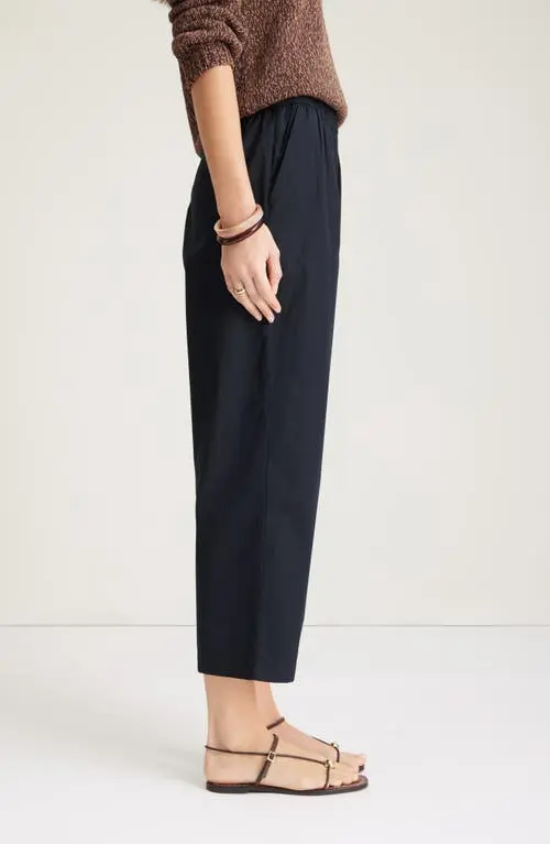 Nordstrom Cotton Poplin Cropped Pants