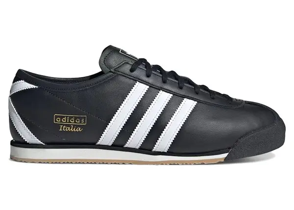 Adidas Italia 70s Sneakers - Core Black/cloud White/gum