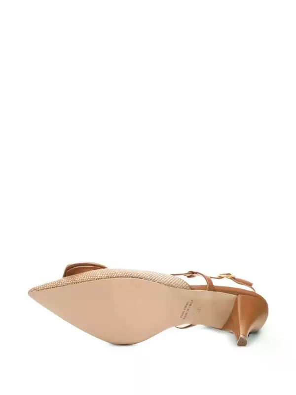 POCHE PARIS Pointed-toe Slingback Pumps