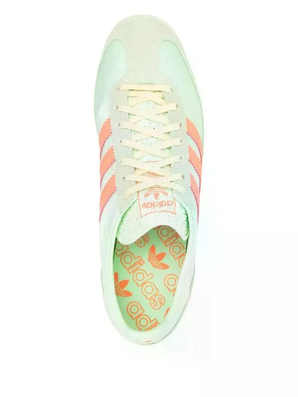 Adidas Sl 72 Og Three-stripe Trainers - Green