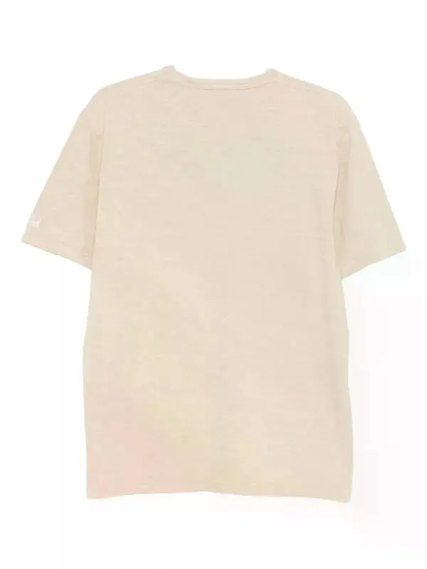 MC2 SAINT BARTH Pocket Cotton T-shirt - Neutrals