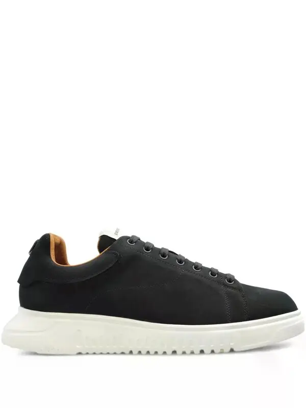 Emporio Armani Leather Low-top Sneakers
