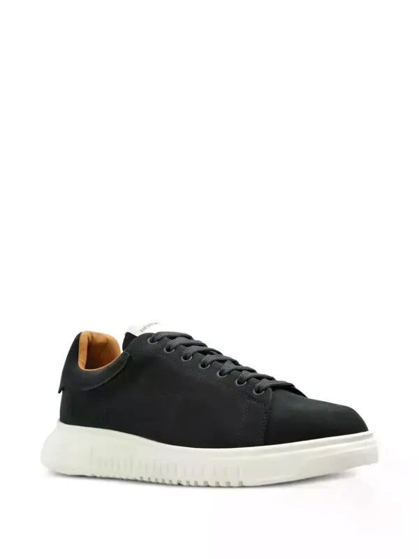 Emporio Armani Leather Low-top Sneakers