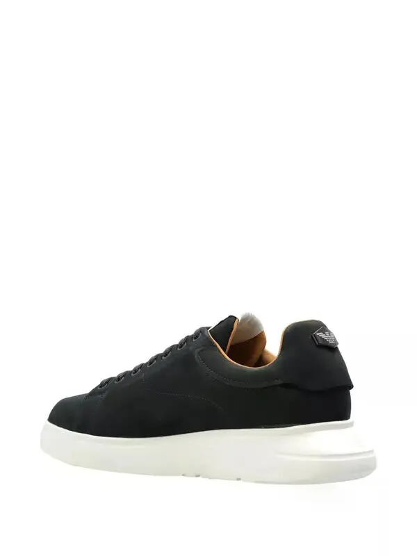 Emporio Armani Leather Low-top Sneakers