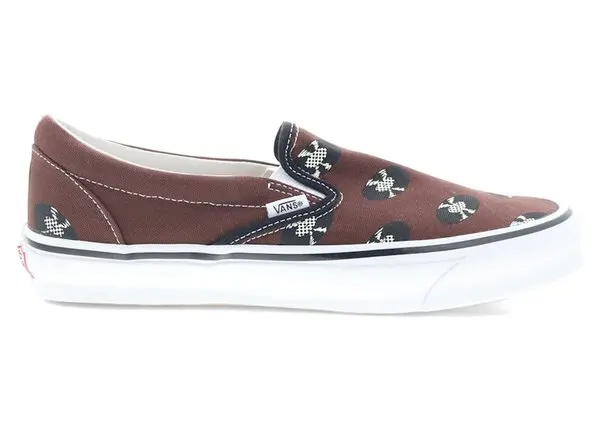VANS Og Classic Slip-on Wacko Maria Records - Brown