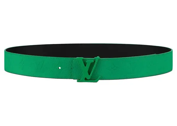 LOUIS VUITTON Shape 40mm Reversible Belt - Green