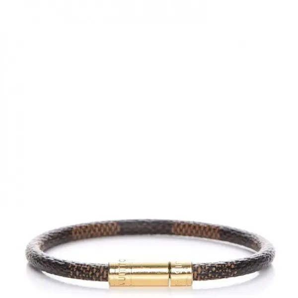 LOUIS VUITTON Keep It Bracelet Damier Ebene - Multicolor