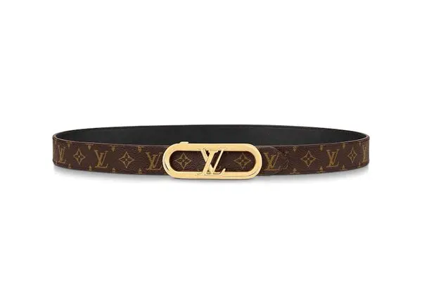 LOUIS VUITTON My Chain 25mm Reversible Belt - Monogram