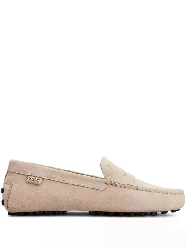 TOD'S Leather Loafers - Pink
