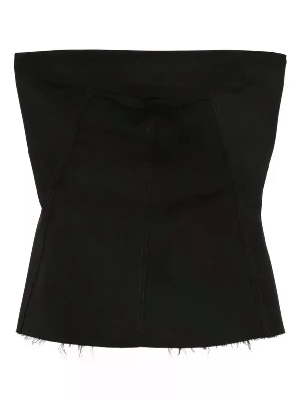 Rick Owens Strapless Top - Black