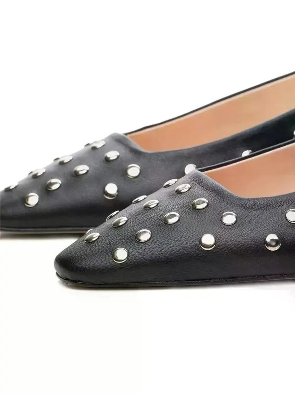 POCHE PARIS Studded Slingback Pumps