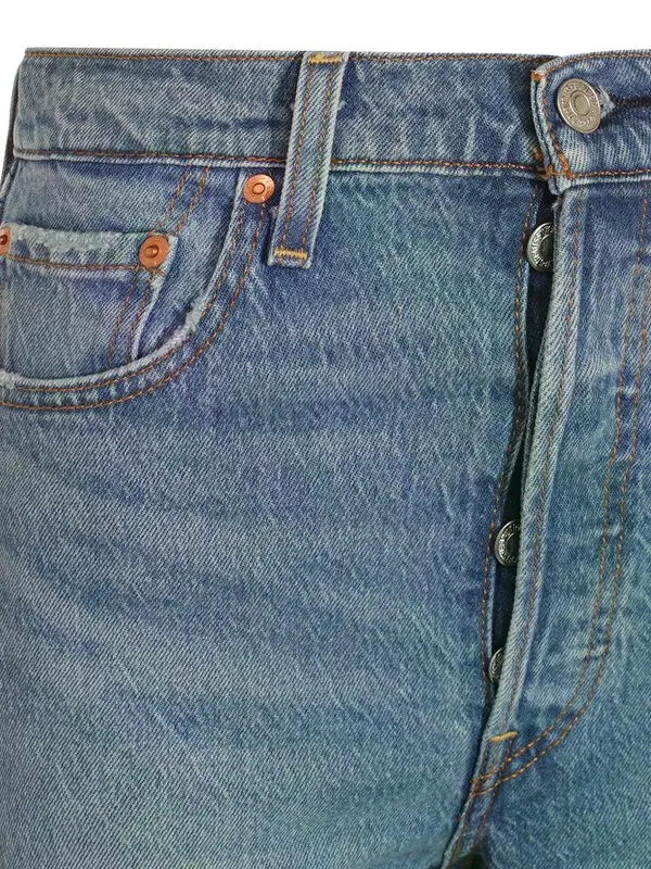 LEVI'S High-waisted Straight-leg Jeans