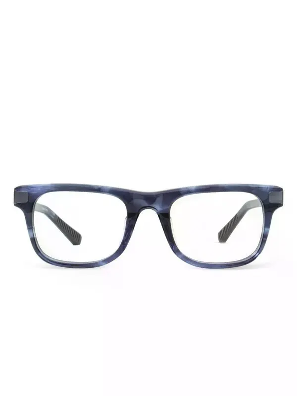 Shinola 1502 Square-frame Glasses - Blue
