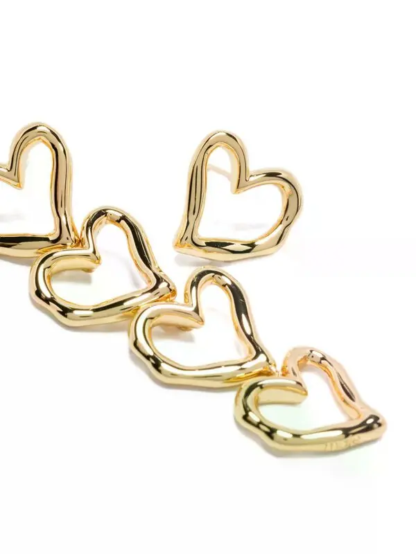 Maje Heart Motif Earrings