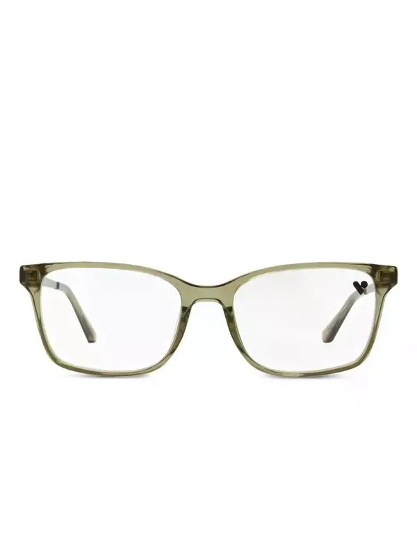 Shinola Rectangle-frame Eyeglasses - Green