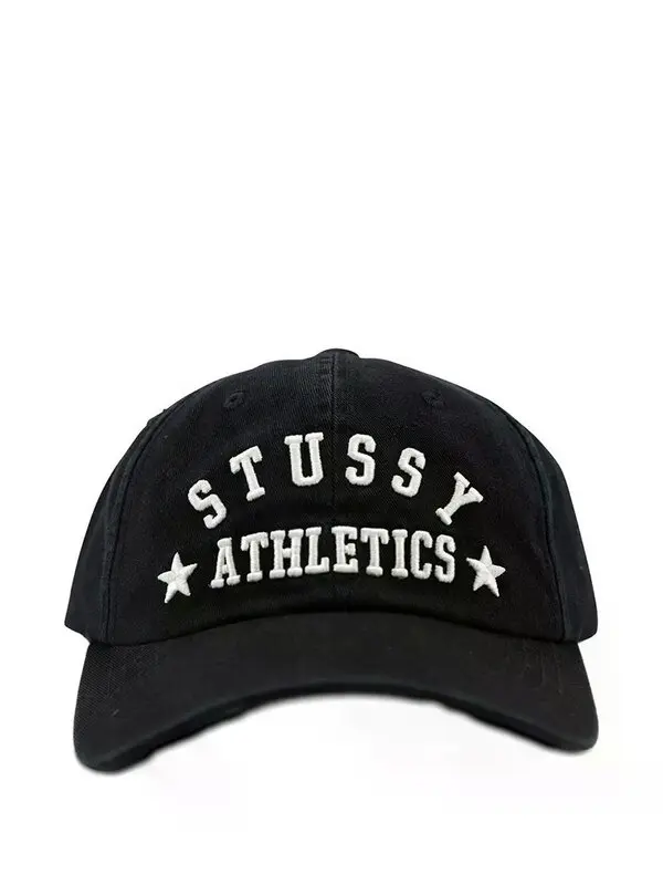 StÜssy Embroidered-logo Baseball Cap - Black