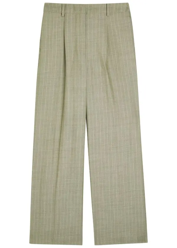 SKALL STUDIO Pinstripe Wool Trousers