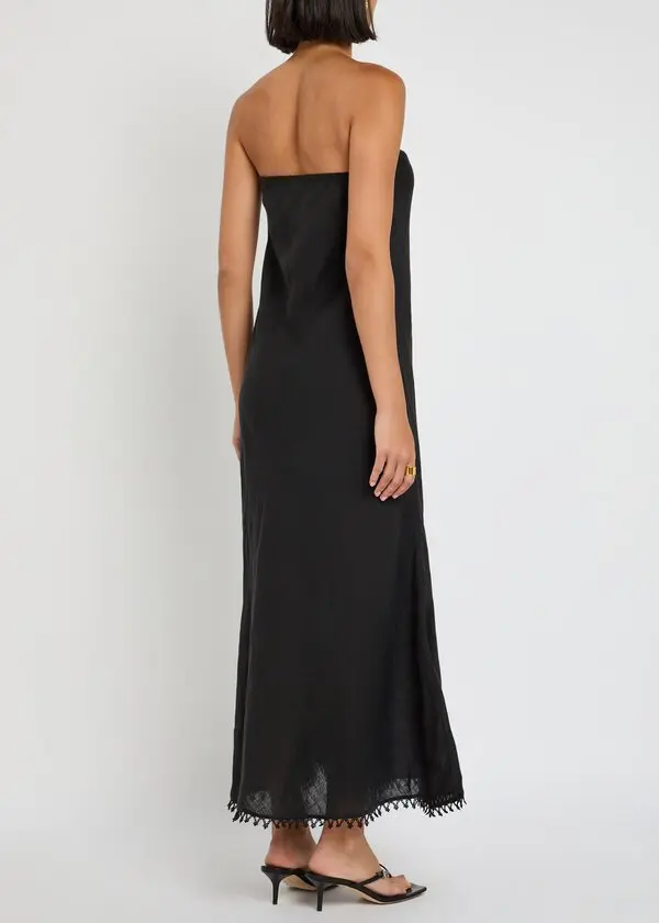 SKALL STUDIO Victoria Strapless Maxi Dress