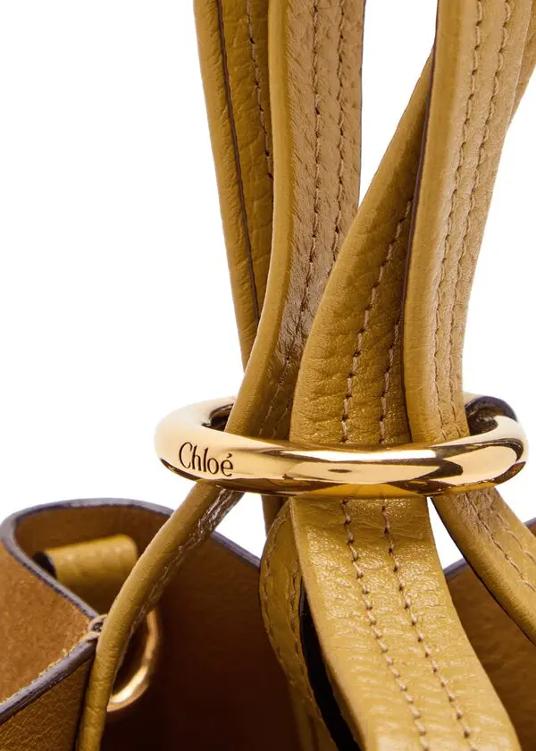 Chloé Spin Mini Suede Tote