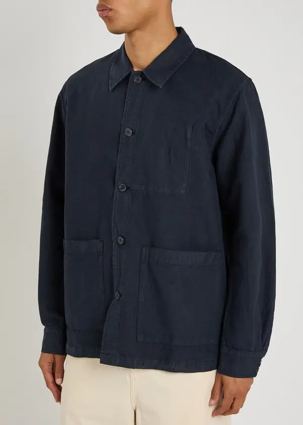 Norse Projects Julian Cotton-blend Overshirt Jacket