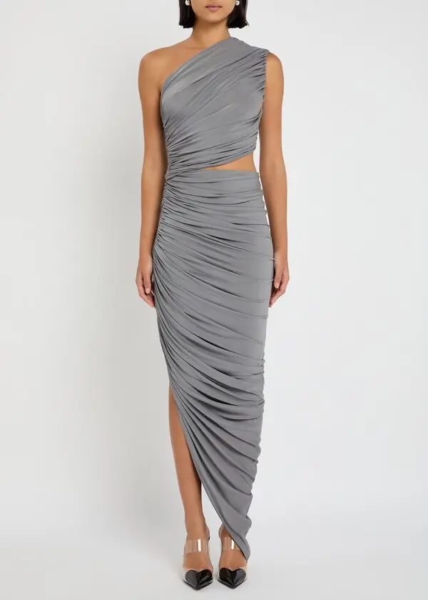 Alaïa Cut-out Stretch-jersey Midi Dress