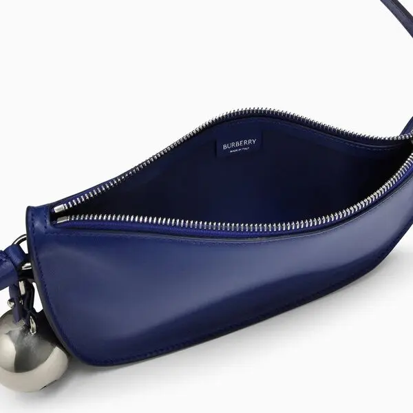 Burberry Medium Shield Bag In Blue - 62% Off | Editorialist