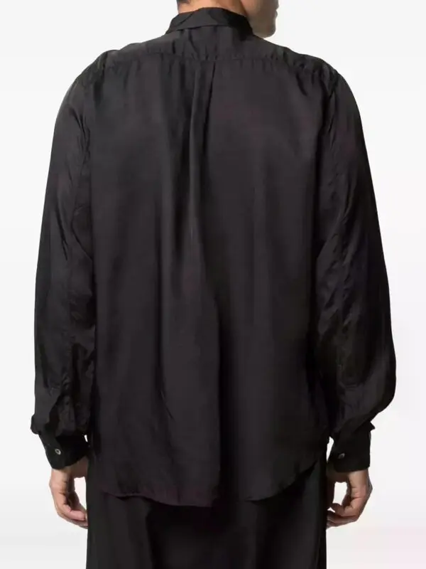 Comme Des Garçons Tiger-embroidered Shirt