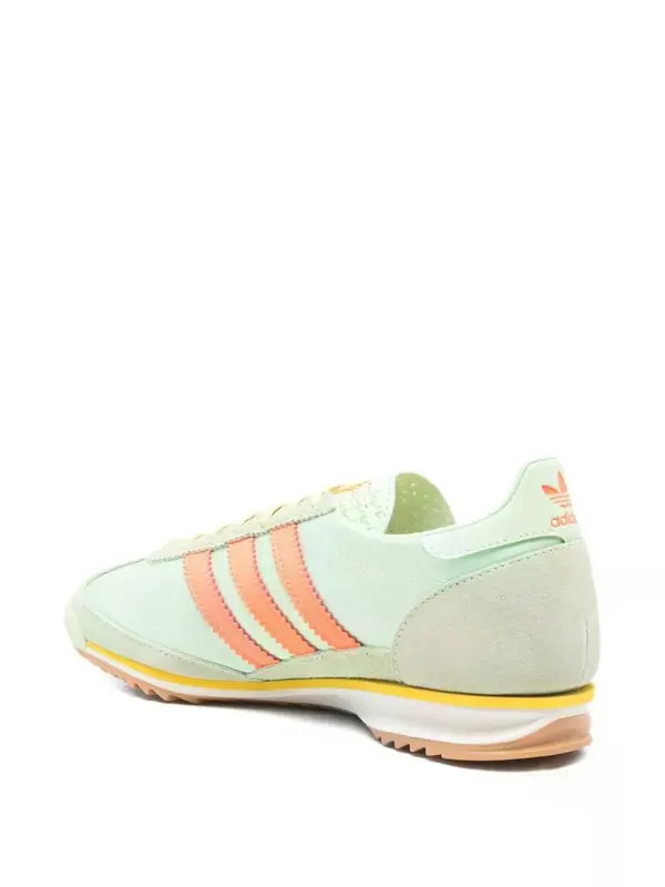 Adidas Sl 72 Og Three-stripe Sneakers - Green
