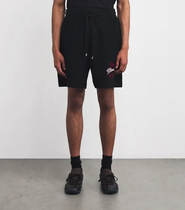 Amiri Cotton Crochet Hollywood Auto Shorts