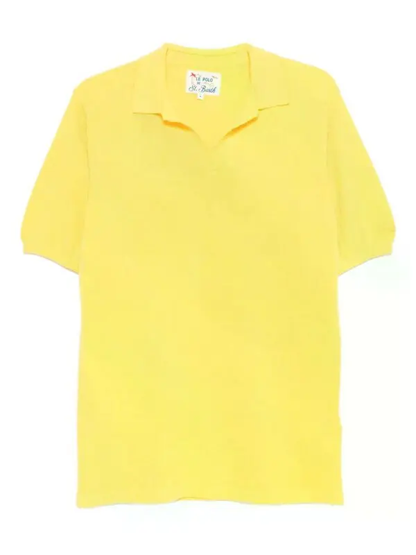 MC2 SAINT BARTH Short-sleeve T-shirt - Yellow