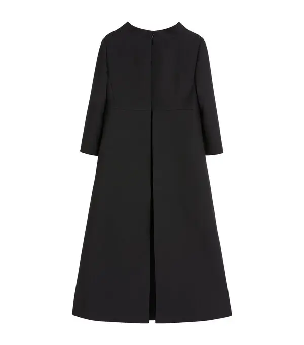 Valentino Garavani Wool-silk Midi Dress