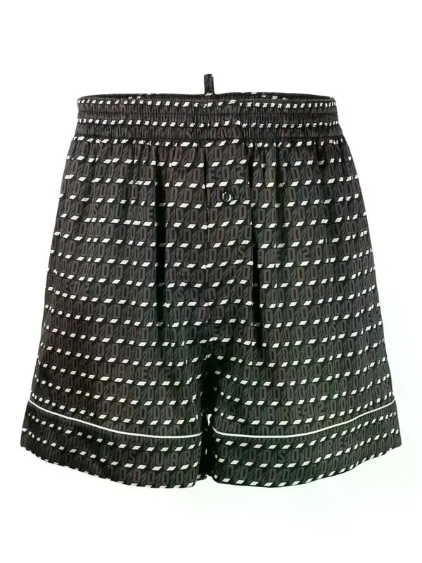 Dsquared2 Logo-print Drawstring Swim Shorts