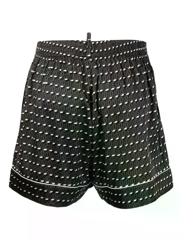 Dsquared2 Logo-print Drawstring Swim Shorts