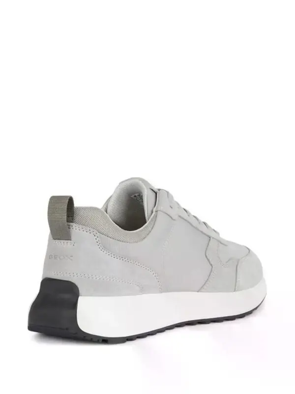 Geox Suede And Textile Sneakers
