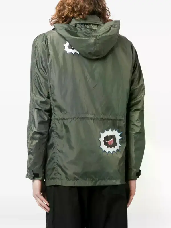 BILLIONAIRE BOYS CLUB Graphic-print Hooded Jacket